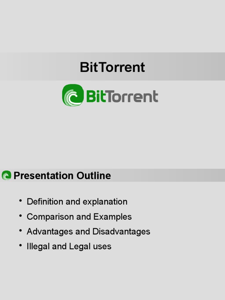 Bittorrent | PDF | Peer To Peer | Network Architecture
