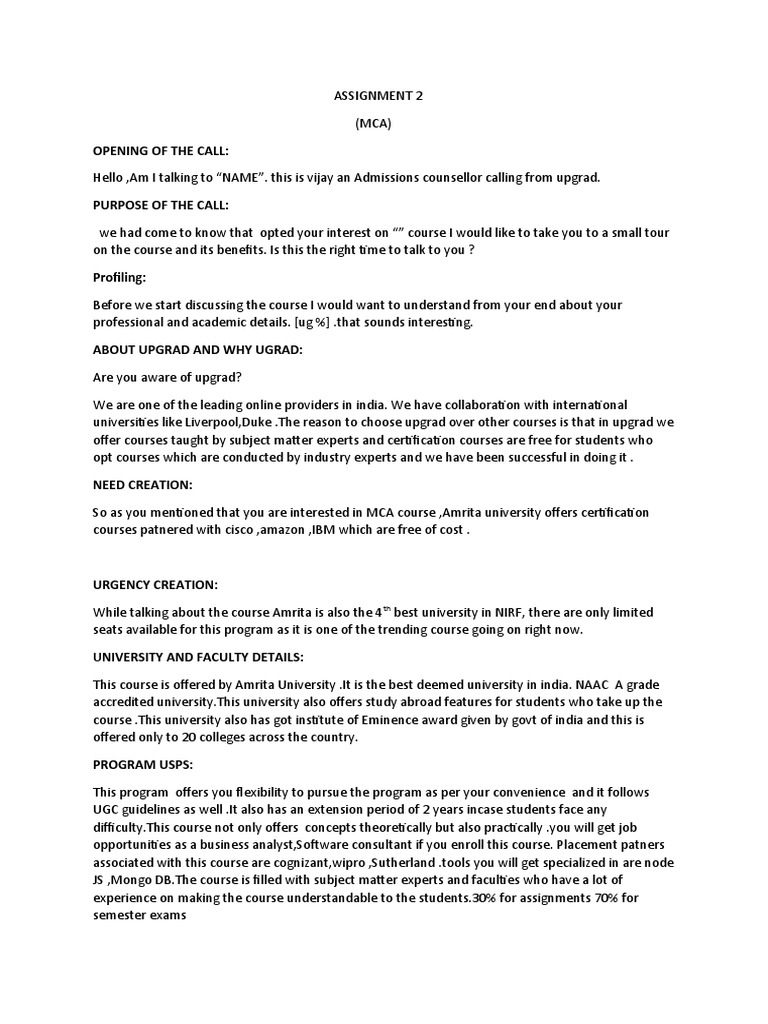 ASSIGNMENT @upgrad | PDF | Career & Growth ASSIGNMENT @upgrad | PDF | Career & Growth