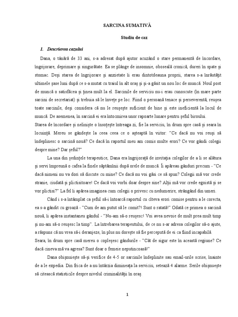 Sarcina Sumativa Model | PDF