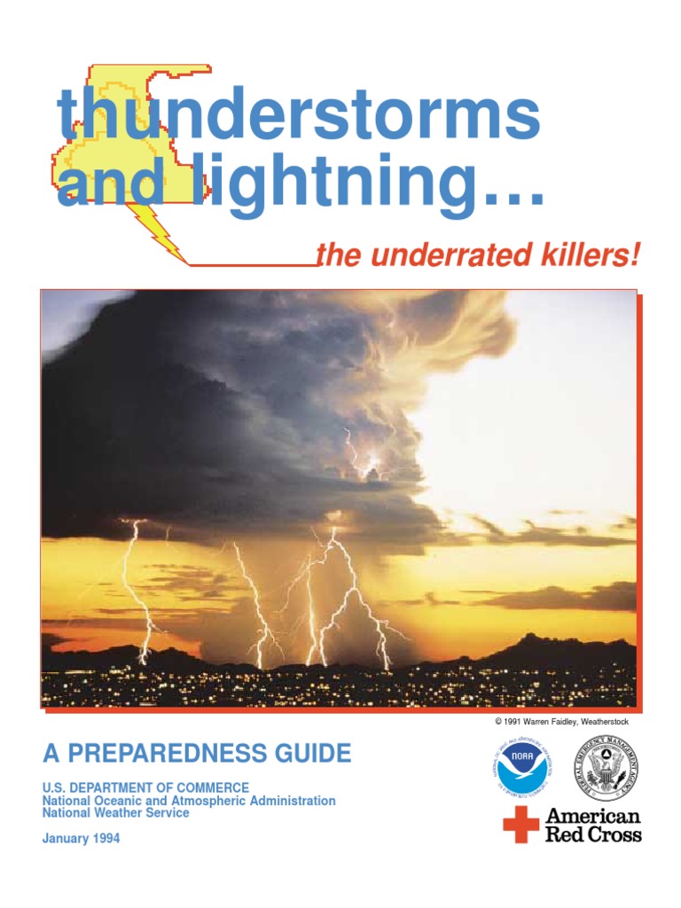Thunderstorms Lightning : The Underrated Killers! | PDF | Thunderstorm ...