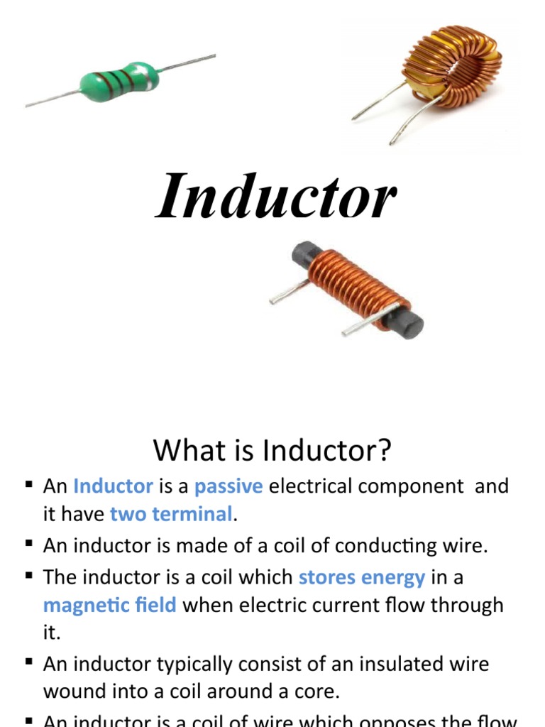 INDUCTOR | PDF | Inductor | Inductance