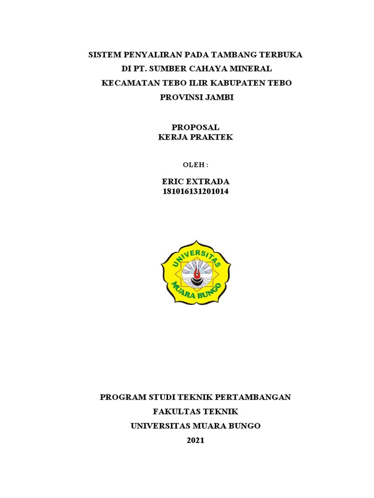 Proposal KP Eric | PDF