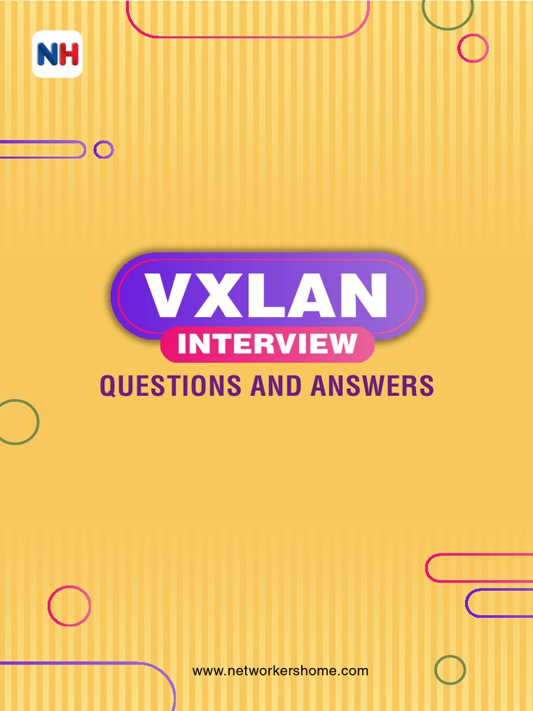 VXLAN Interview Questions and Answers | PDF | Computer Network | Multicast