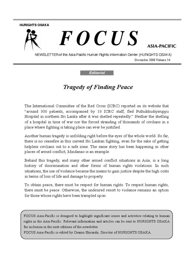 Tragedy of Finding Peace | PDF | Philippines | Government