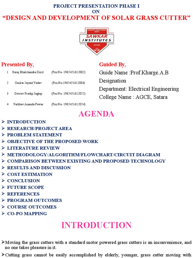 Project Phase 1 Presentation - R & D - PPT Template | PDF | Nuclear ...