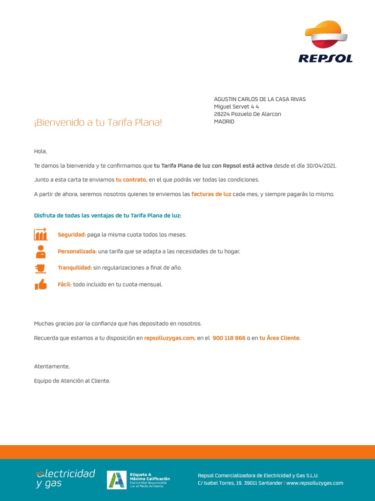 Aviso Cliente | PDF | Índice de precios al consumidor | Privacidad de ...