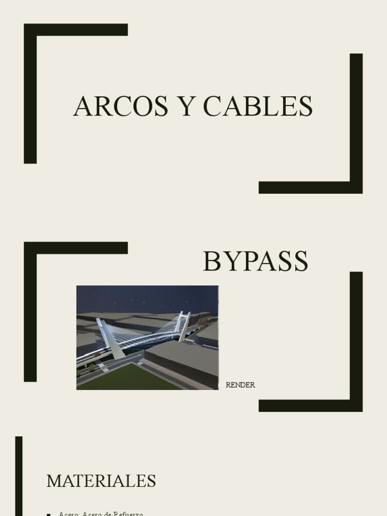 Arcos y Cables | PDF