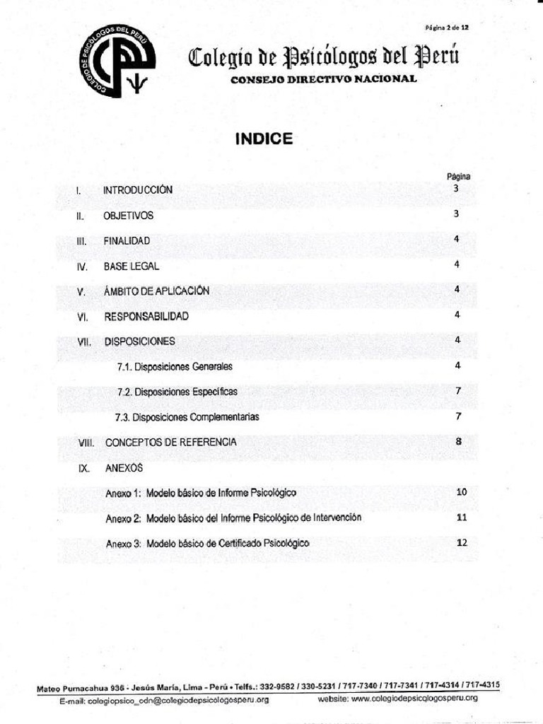 Modelo Para Hacer Un Informe Colegio De | PDF