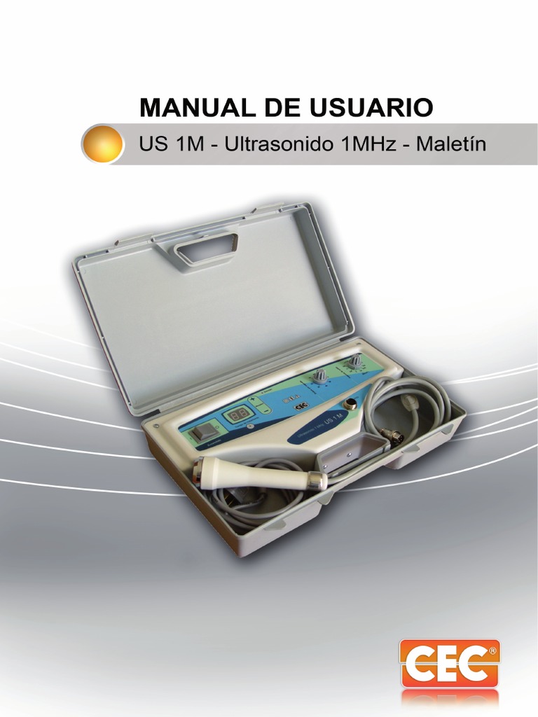 Ultrasonido 1MHZ Us 1M | PDF | Ultrasonido | Piezoelectricidad