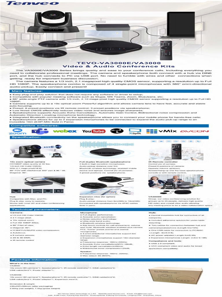 VA3000E New | PDF