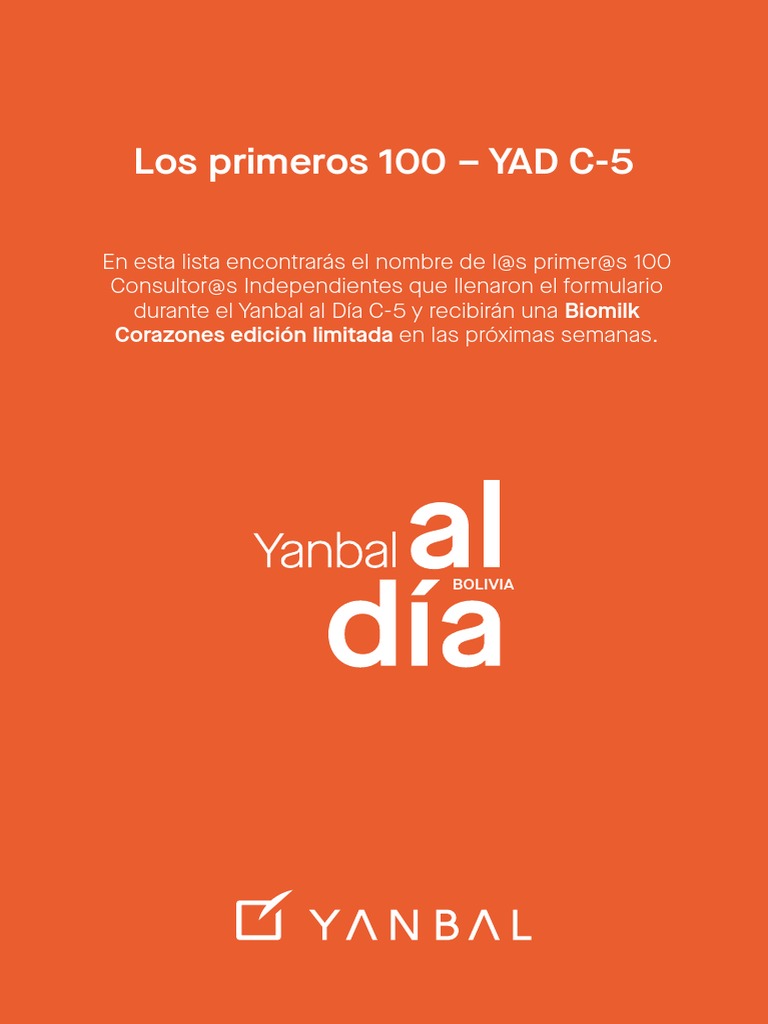 PDF Los Primeros 100 Yad C-5 | PDF PDF Los Primeros 100 Yad C-5 | PDF