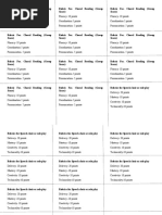 Fashion Show Rubric | PDF