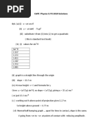 CXC CAPE Pure Mathematics Formulas Sheet | PDF | Mathematical Analysis ...