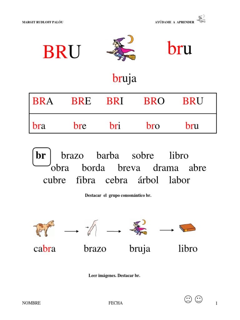 60 Ejemplos De Palabras Con BRA, BRE, BRI, BRO Y BRU, 51% OFF