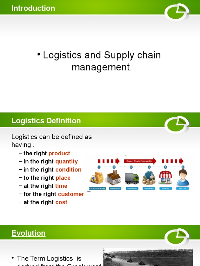 Logistics and Supply Chain Management | Download Free PDF | Logistics ...