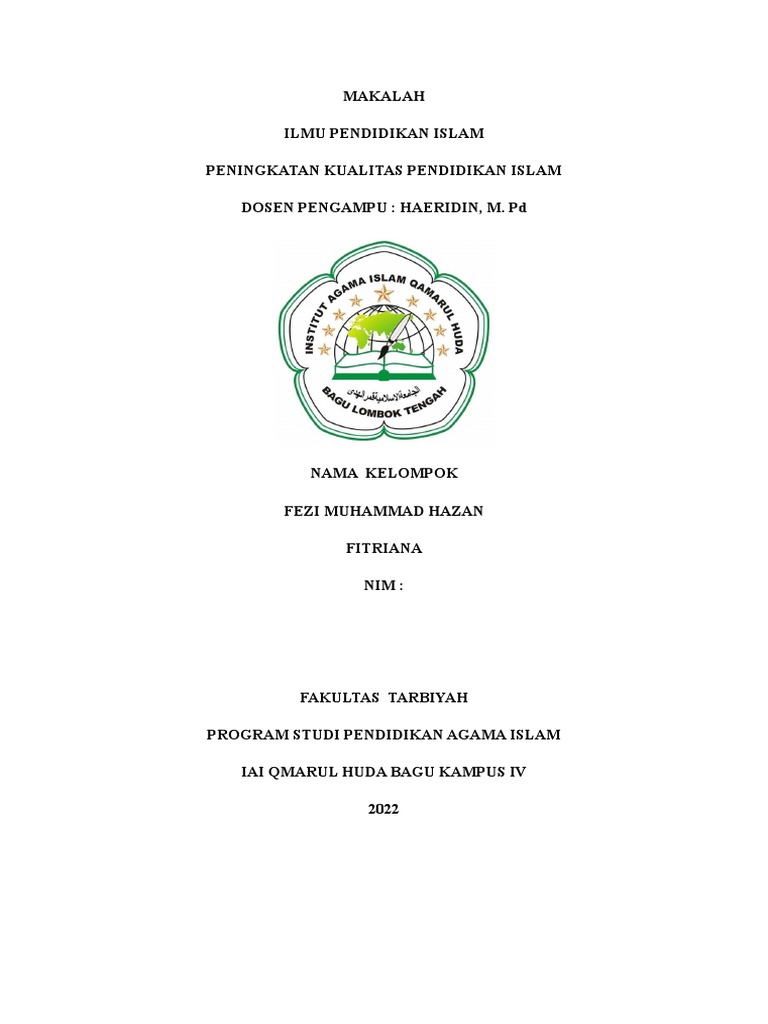 Makalah Peningkatan Mutu Pendidik | PDF