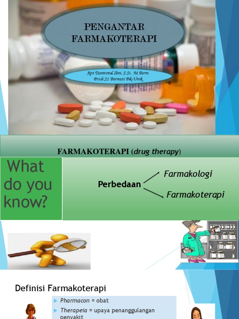 1.pengantar Farmakoterapi | PDF