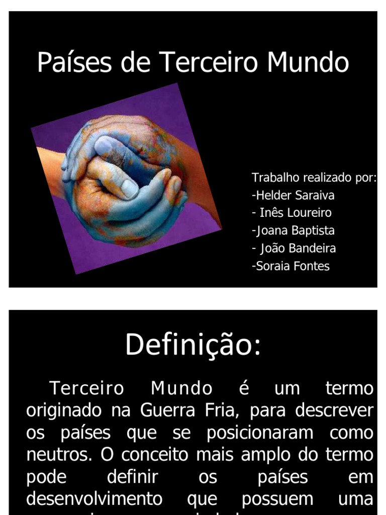 Países de Terceiro Mundo | PDF
