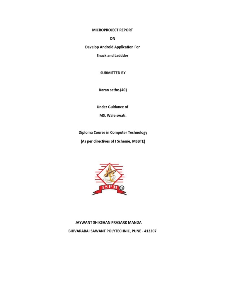 Mad Micro Project | PDF | Android (Operating System) | Java ...