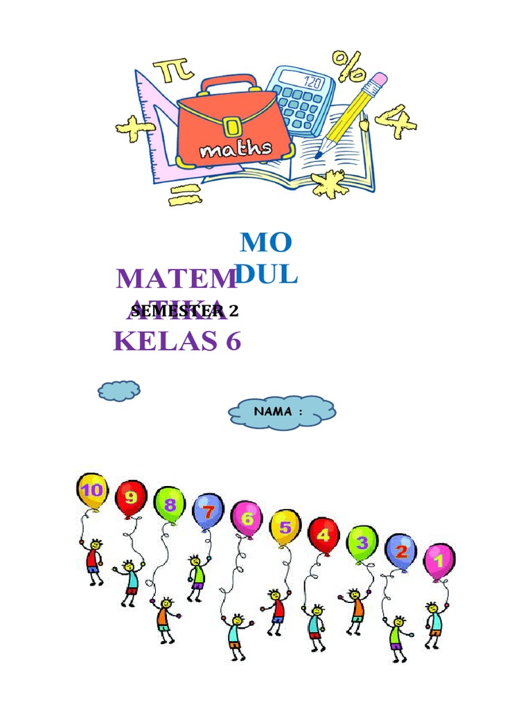 Modul MTK 6 Sem 2 - Ust Tika | PDF