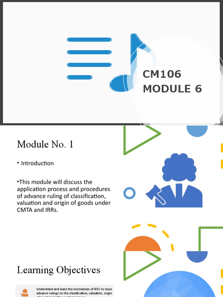 CM106 Module-1 Part-1 | PDF | Trade | Public Law