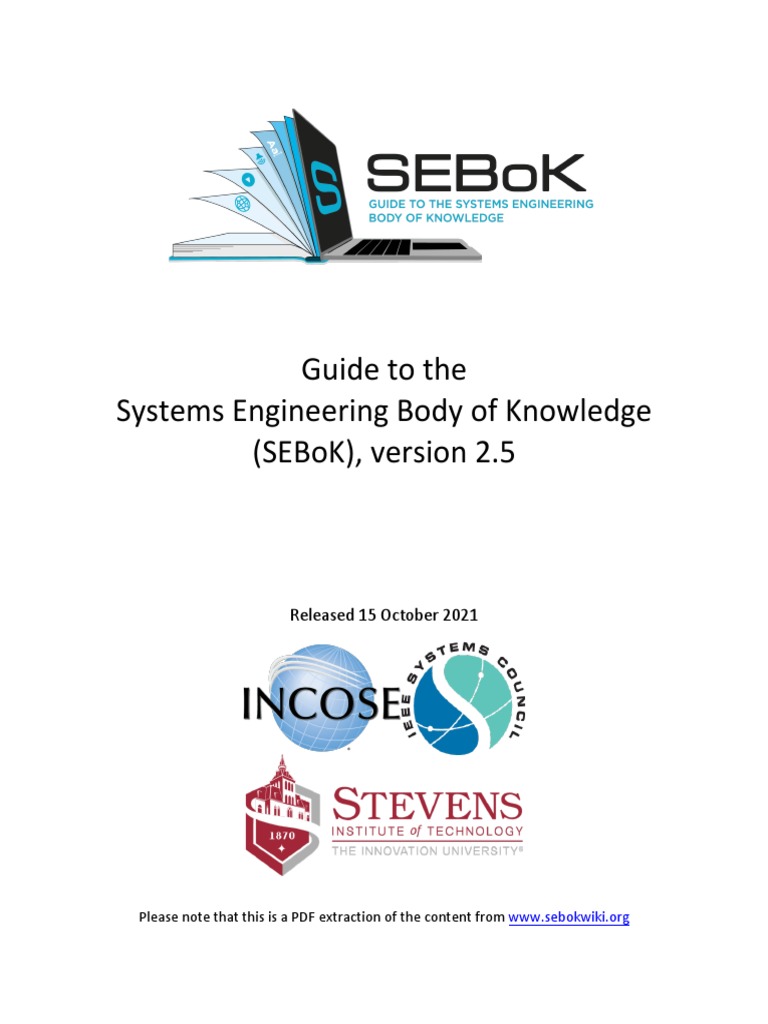 SEBoK V 2.6 20220520 | PDF | Systems Engineering | System