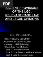 Local Government Code Reviewer | PDF | Nuisance | Devolution