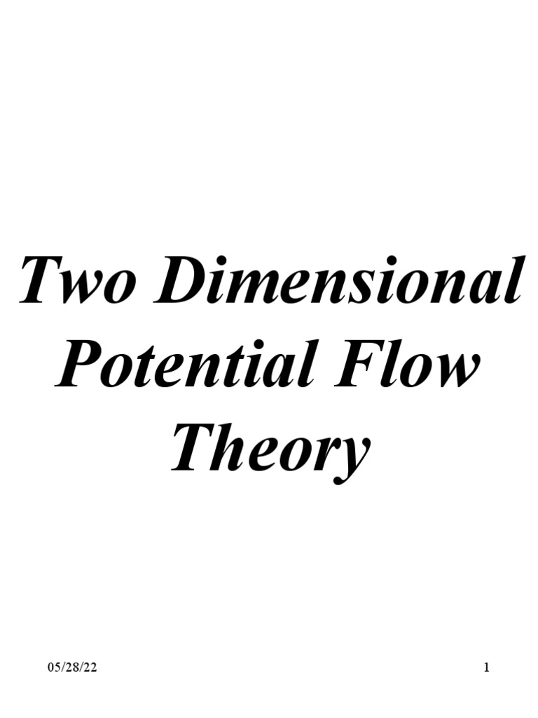 Ch-Four Potential Flow (Rankine Oval Etc) Final | PDF | Fluid Dynamics ...