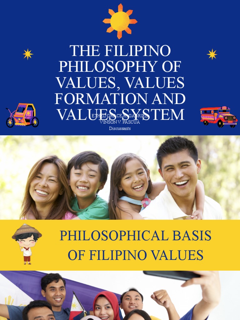 The Filipino Philosophy of Values, Values Formation | PDF | Value ...