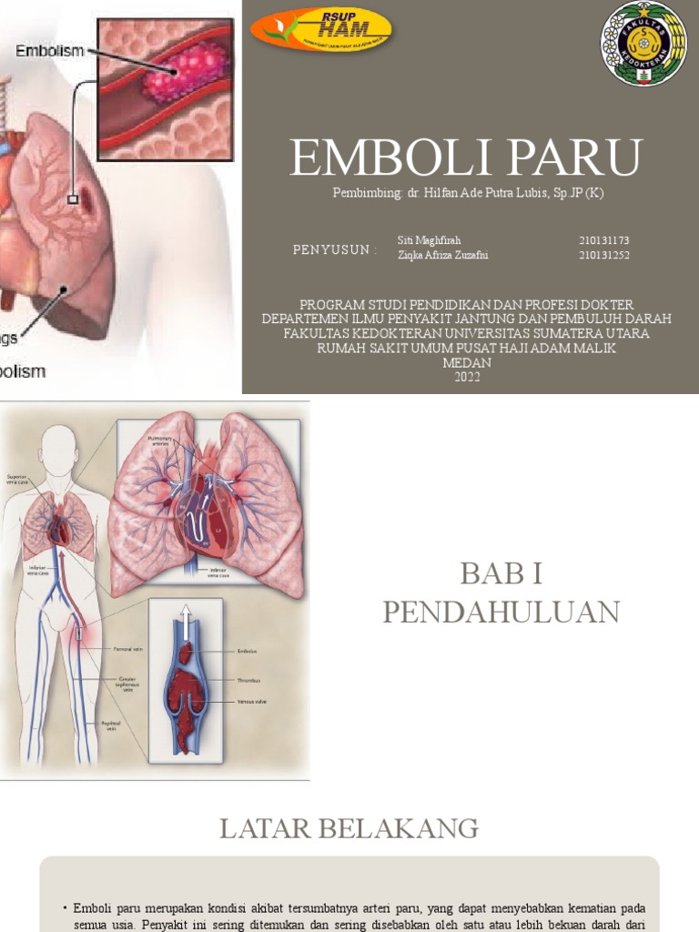 Emboli Paru | PDF