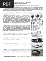 20 Kitchen Tools and Its Uses | PDF | Frying Pan | Spoon