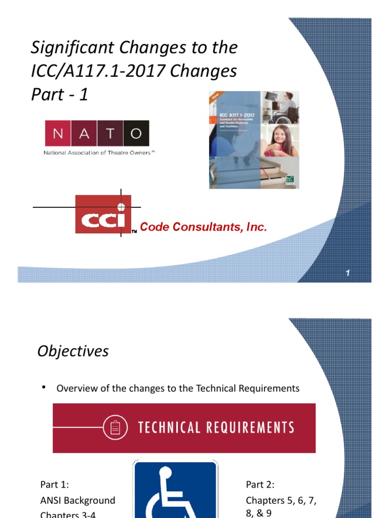 ANSI A117.1 2017 Update Part 1 | PDF | Door | Elevator