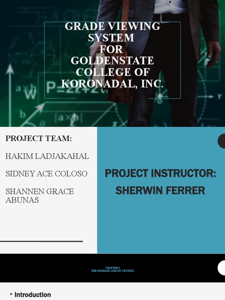 Grade Viewing System FOR Goldenstate College of Koronadal, Inc | PDF ...