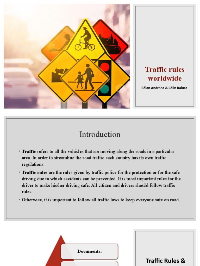 Traffic Rules Worldwide | PDF | Traffic | Vehicles