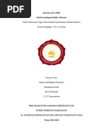 Patofisiologi Diare: Penyebab dan Mekanisme | PDF