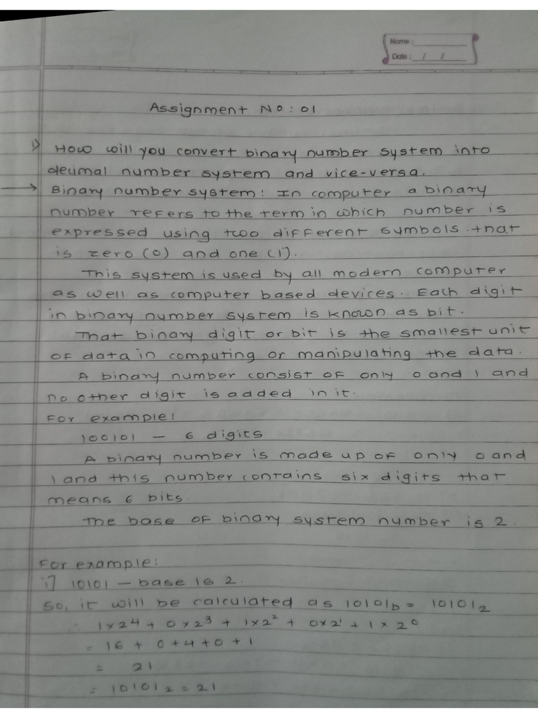 Computer Assignment 1 Pdf 