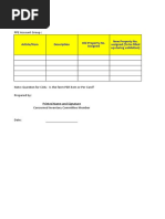 Inventory Count Form Annex A | PDF | Inventory