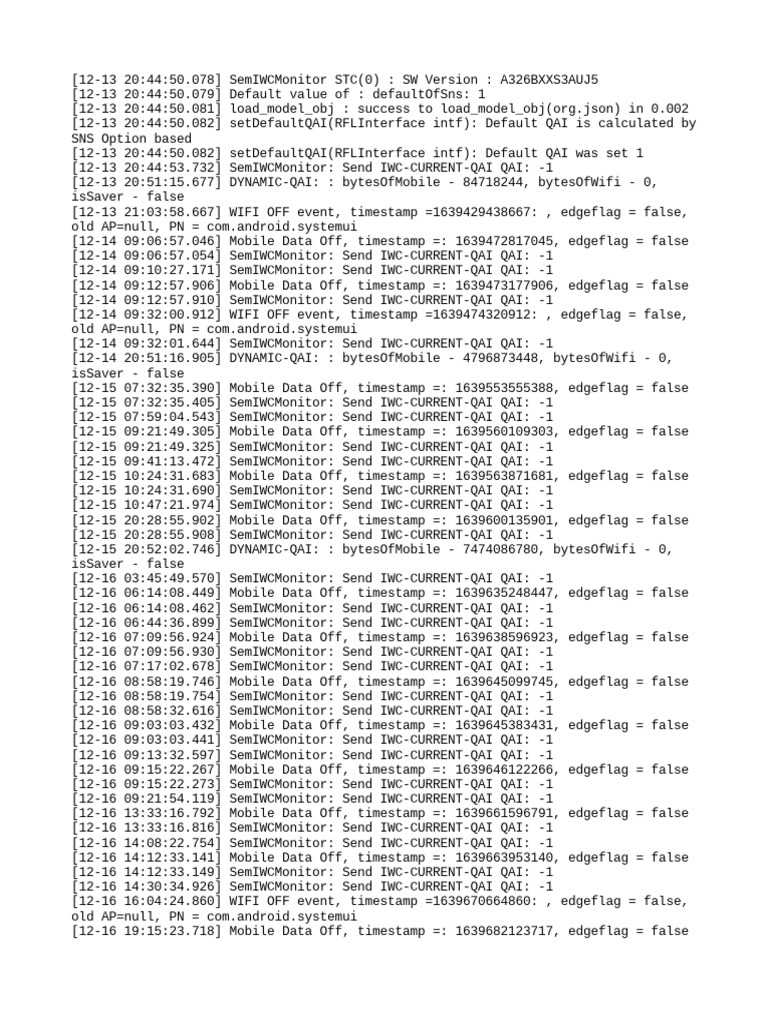 Iwc Dump | PDF | Information Age | Computer Networking