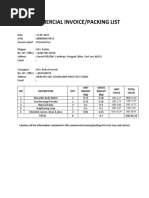 Packing List - ForMAT | PDF