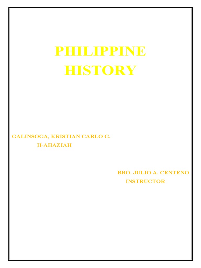 Phil. History | PDF