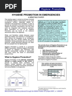 Hygiene Promotion Manual for Development | PDF | Hygiene | Diarrhea