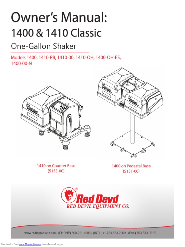 Red Devil Agitador | PDF | Electrical Connector | Motor Oil