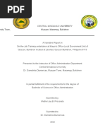 Work Immersion Accomplishment Report Monitoring | PDF | Teachers | Learning