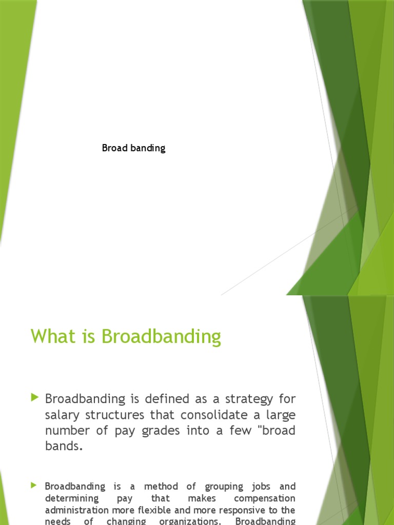 Understanding Broadbanding in Compensation | PDF | Salary | Employment
