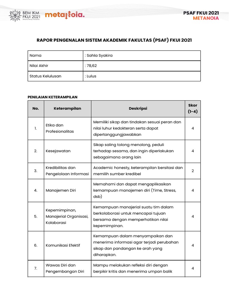 PSAF_FKUI_2021 | PDF