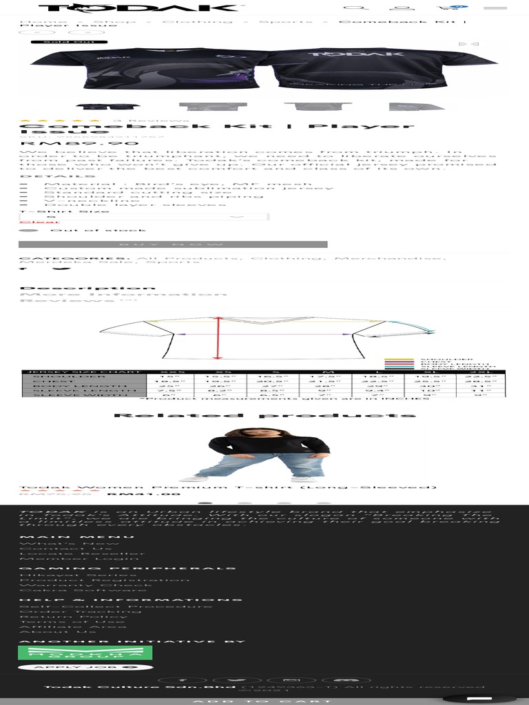 Comeback Kit Player Issue - Todak Culture SDN - BHD | PDF