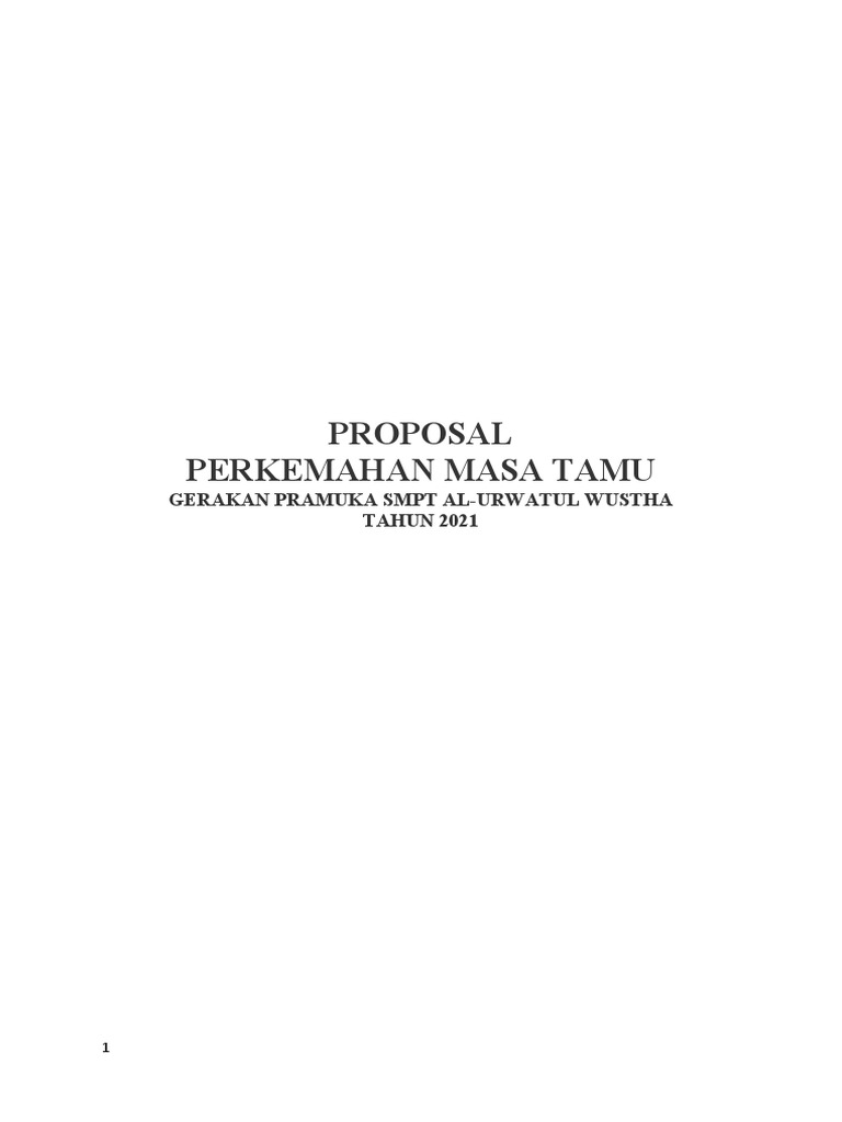 PROPOSAL PERMATA SMP | PDF
