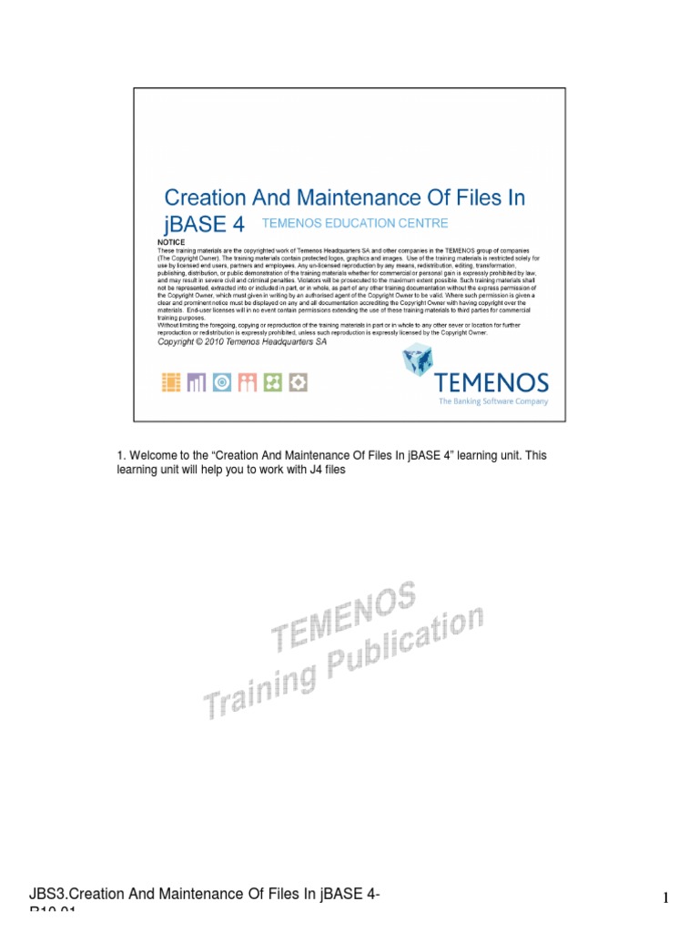 jBASE 4 File Management Guide | PDF | Computer File | Relational Database