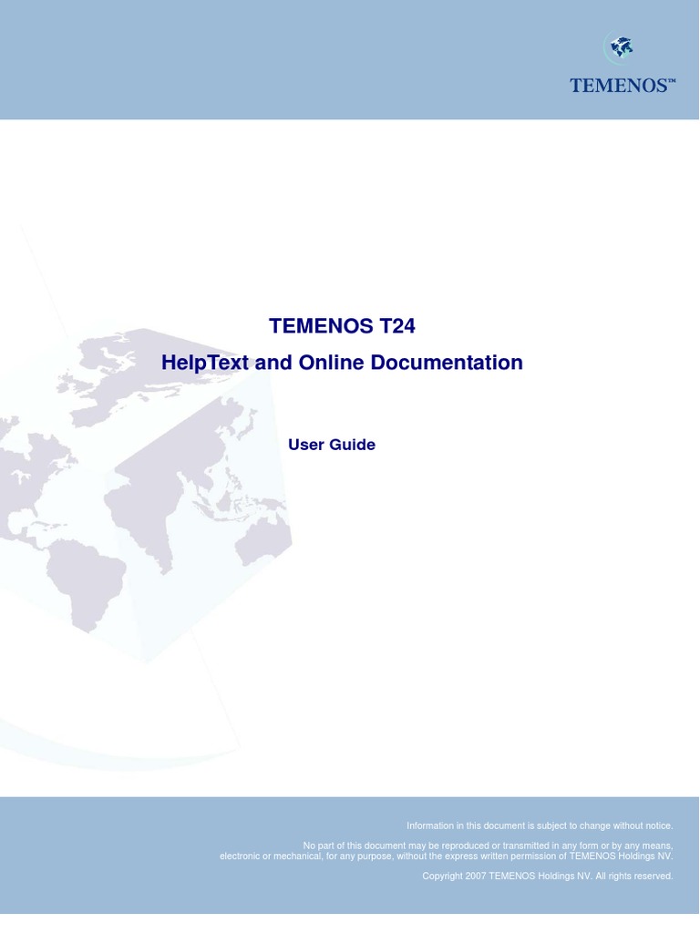 Helptext and Online Documentation | PDF | Internet & Web | World Wide Web