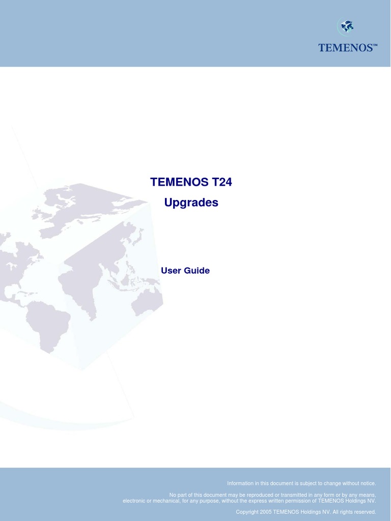 Temenos T24 Upgrades: User Guide | PDF | Computer File | User (Computing)